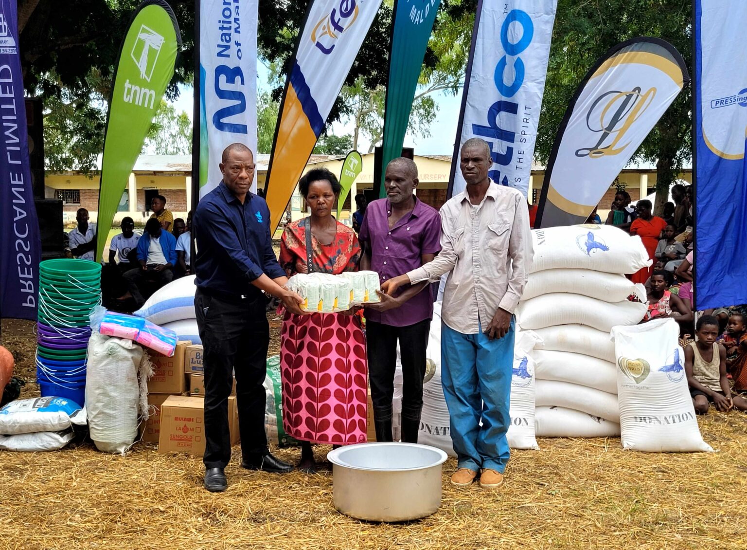 PCL, Press Trust donates K142 million relief items to Dwangwa flood ...