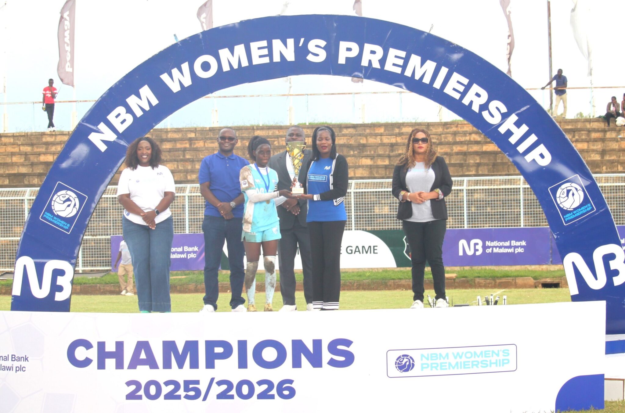 Sports minister hails NBM plc for transforming women’s football ...