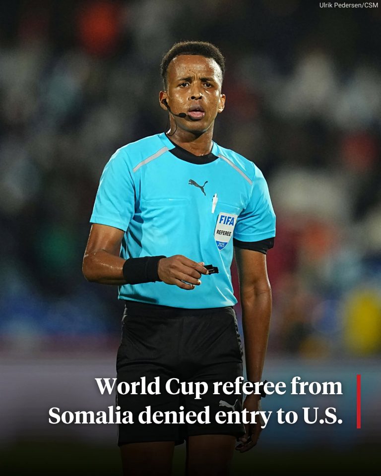 FIFA World Cup Dream Shattered: Somali Referee Denied U.S. Entry ...